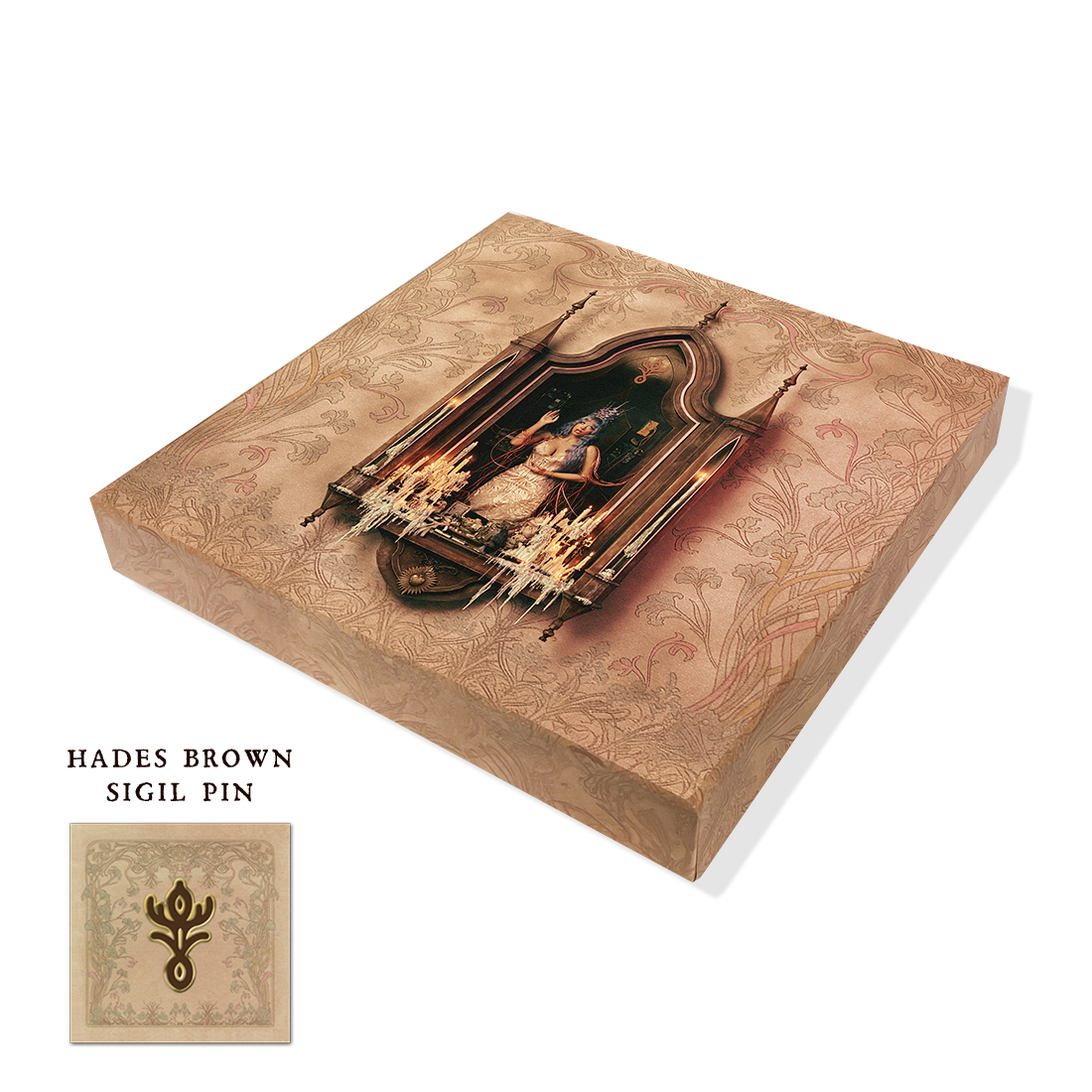 Hades Brown Sigil Enamel Pin + CD Box Set – Melanie Martinez